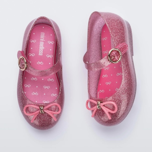 Mini Melissa | Shoes | Mini Melissa Sweet Love Flat Pink | Poshmark